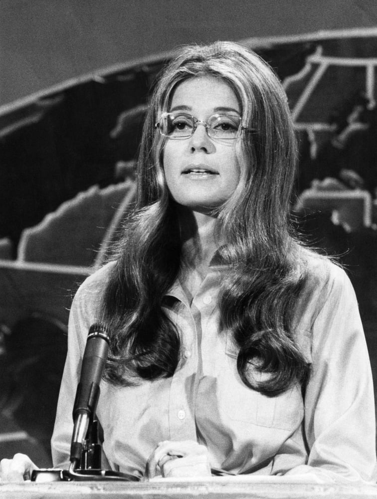 Feminist Gloria Steinem As A Guest On Flip Wilson Presents The Helen ...