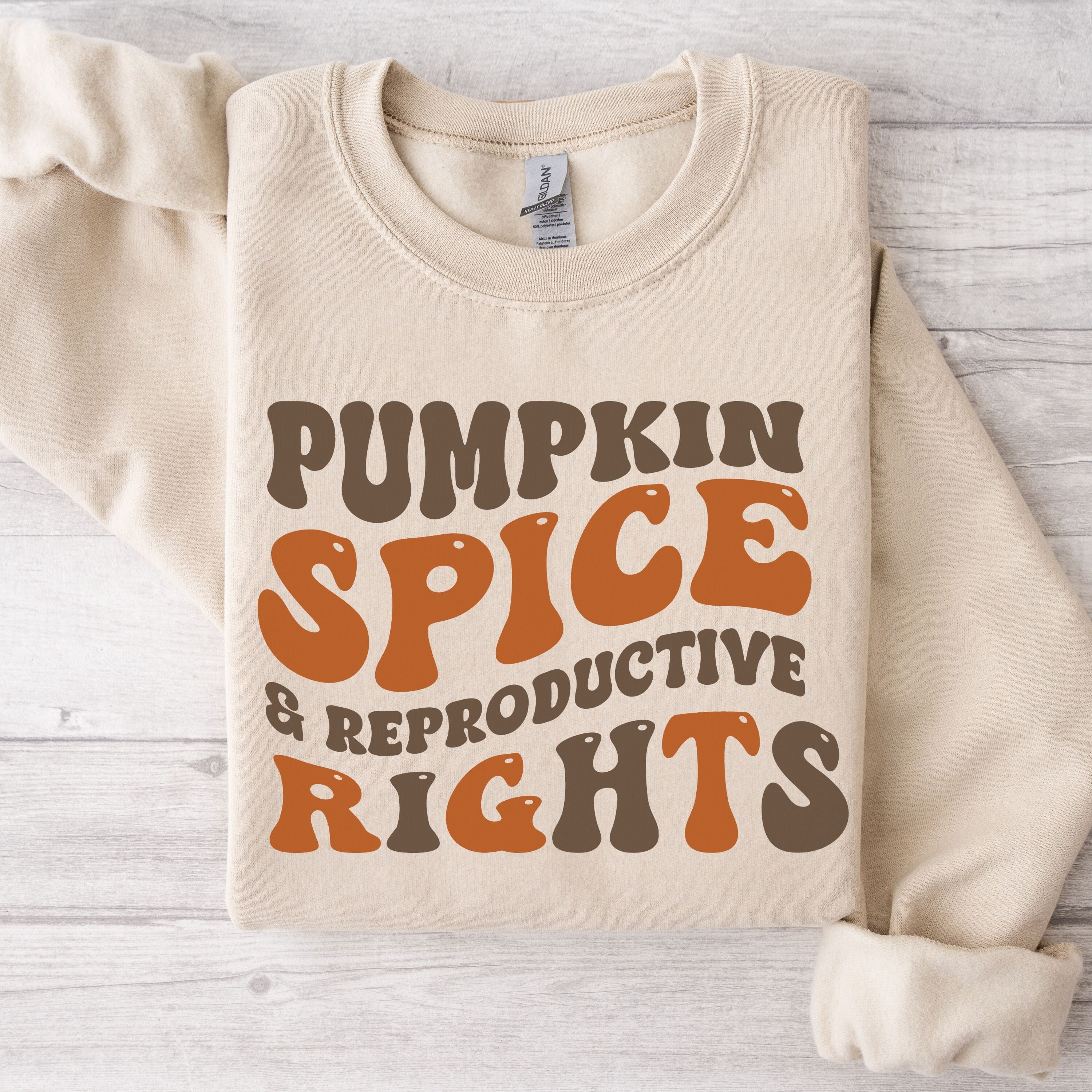 Feminist Halloween Fall Shirt, Pumpkin Spice And Reproductive Rights ...