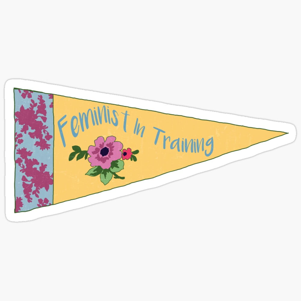 Feminist In Training Sticker Phone Decal Water Bottle Stickers Car ...