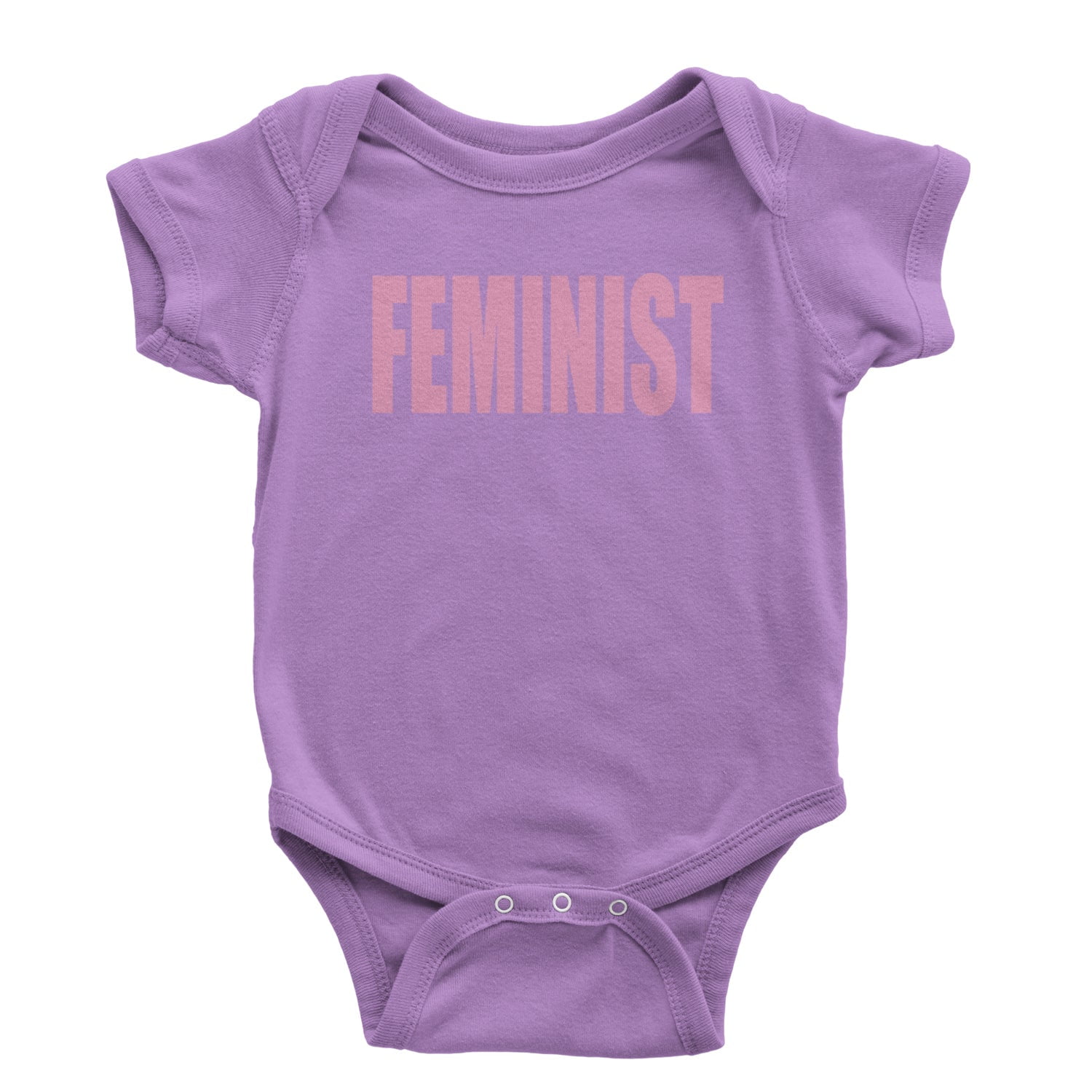 Feminist (Pink Print) Infant One-Piece Romper Bodysuit or Toddler T ...