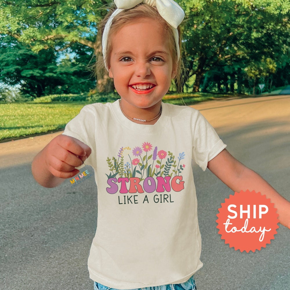 Feminist Wildflower Kids Shirt, Toddler Feminist Shirt, Little Feminist, Feminism Kids Shirt ...