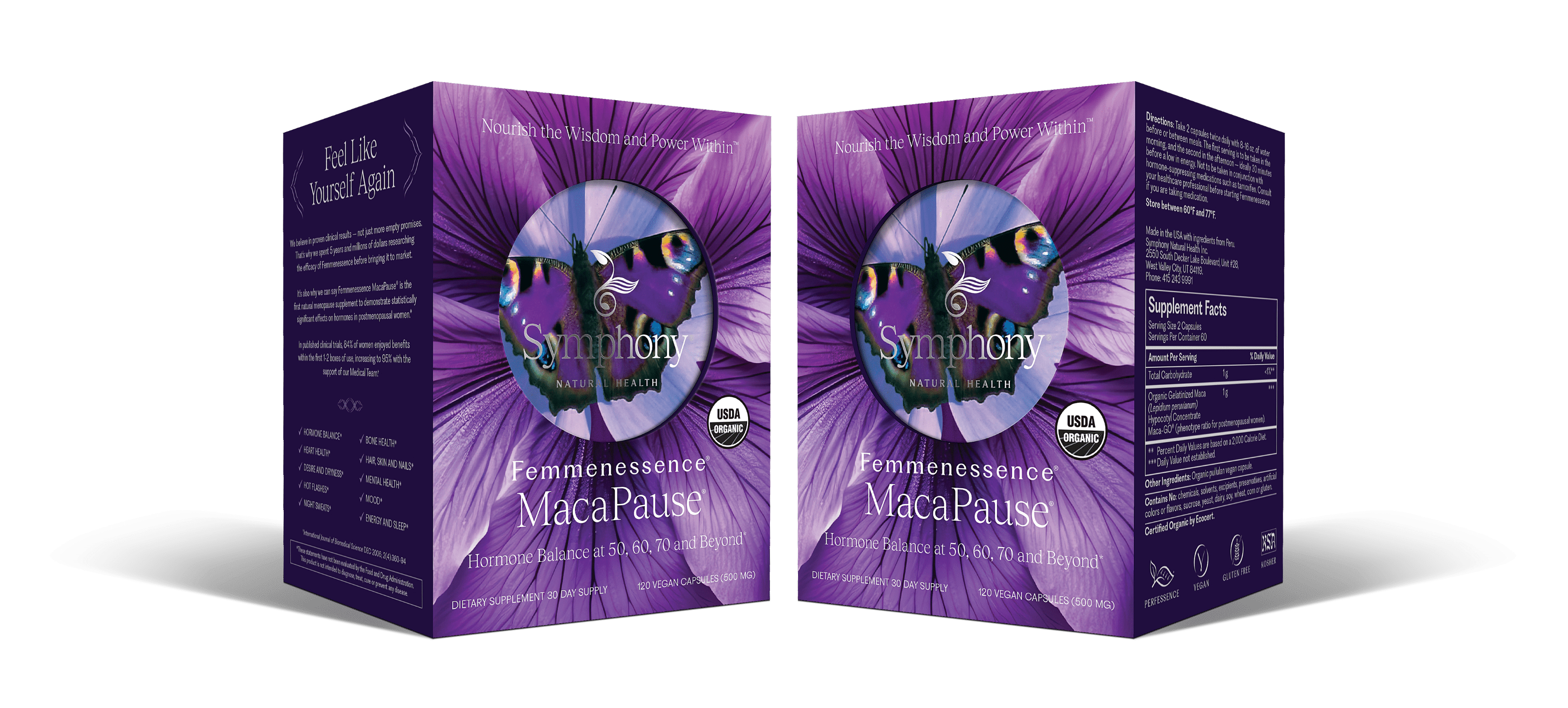 Femmenessence MacaPause – Clinically Proven for Post Menopause, Natural ...