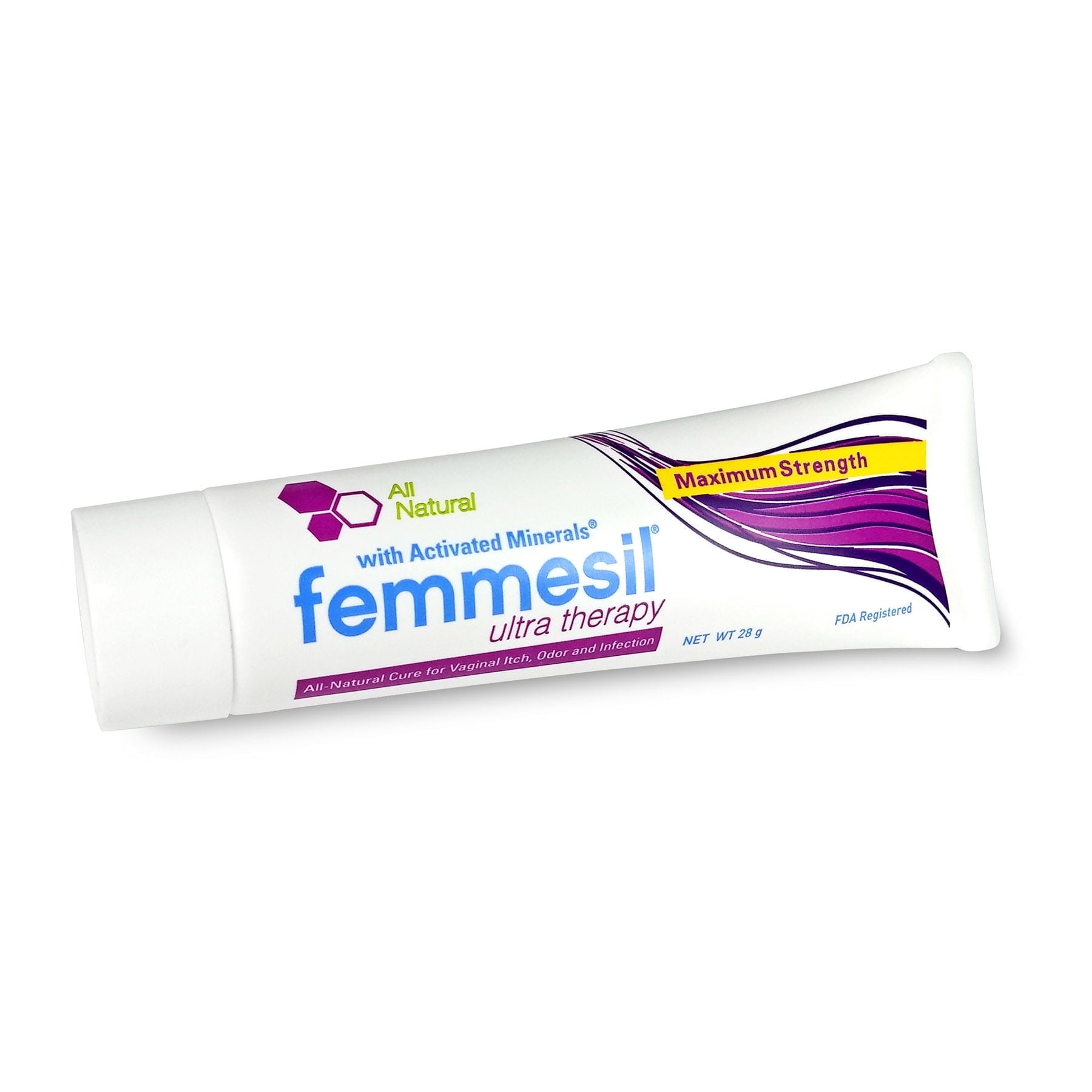 Femmesil Ultra Therapy Ointment, Maximum Strength, Vaginal Yeast ...