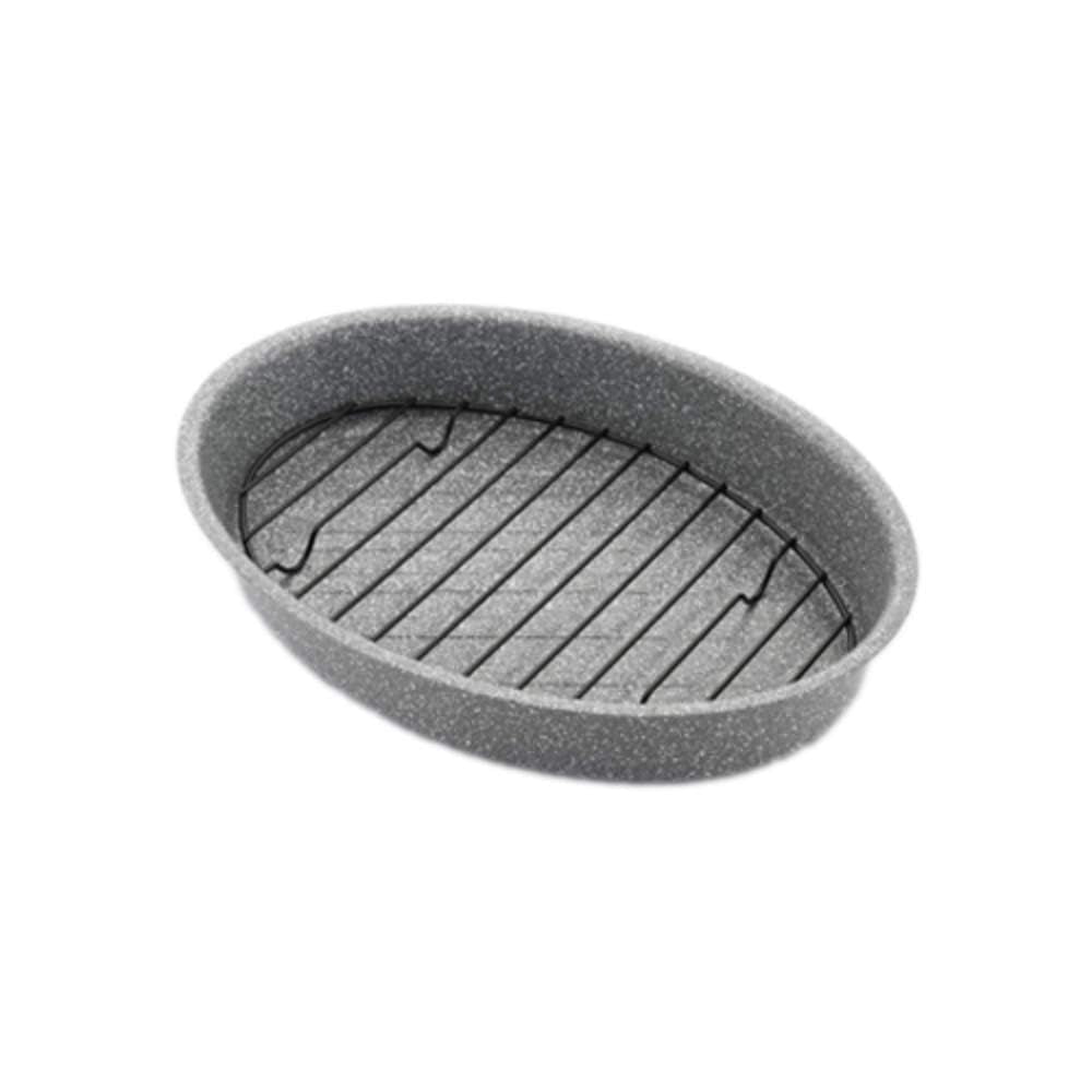 Femora Bakeware Non Stick Carbon Steel Roaster Pan for Chicken Panner ...