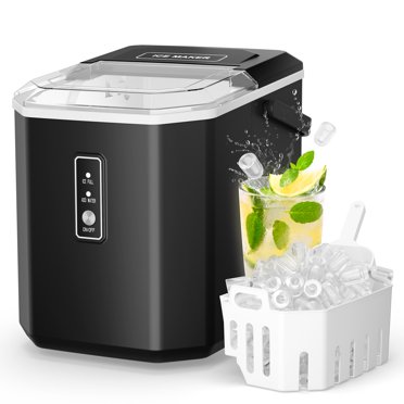 Costway 2-in-1 Cold Water & Ice Machine Combo, Stainless Steel ...