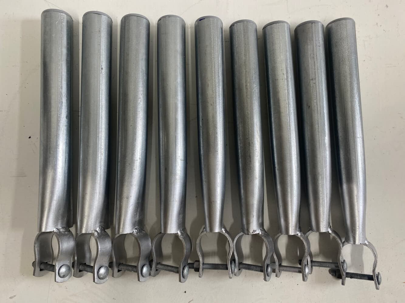 Fence - 1-5/8" OD Extensions 1' Long - USE with 1-3/8" TOP Rail- 9 Pack ...