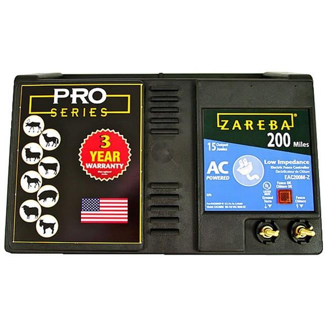 Fence Charger 200 Mile 12 Joule 110V - Walmart.com