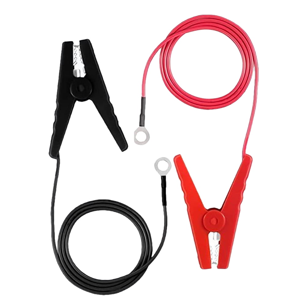 Fence Charging Cable 2 Pcs Electric Jump Connect Wire Alligator Clips ...