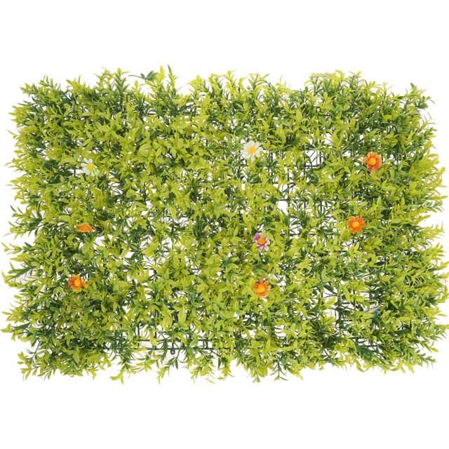 Fence Coverings Outdoor Artificial Wall Grass Panel Turf Faux Plants ...