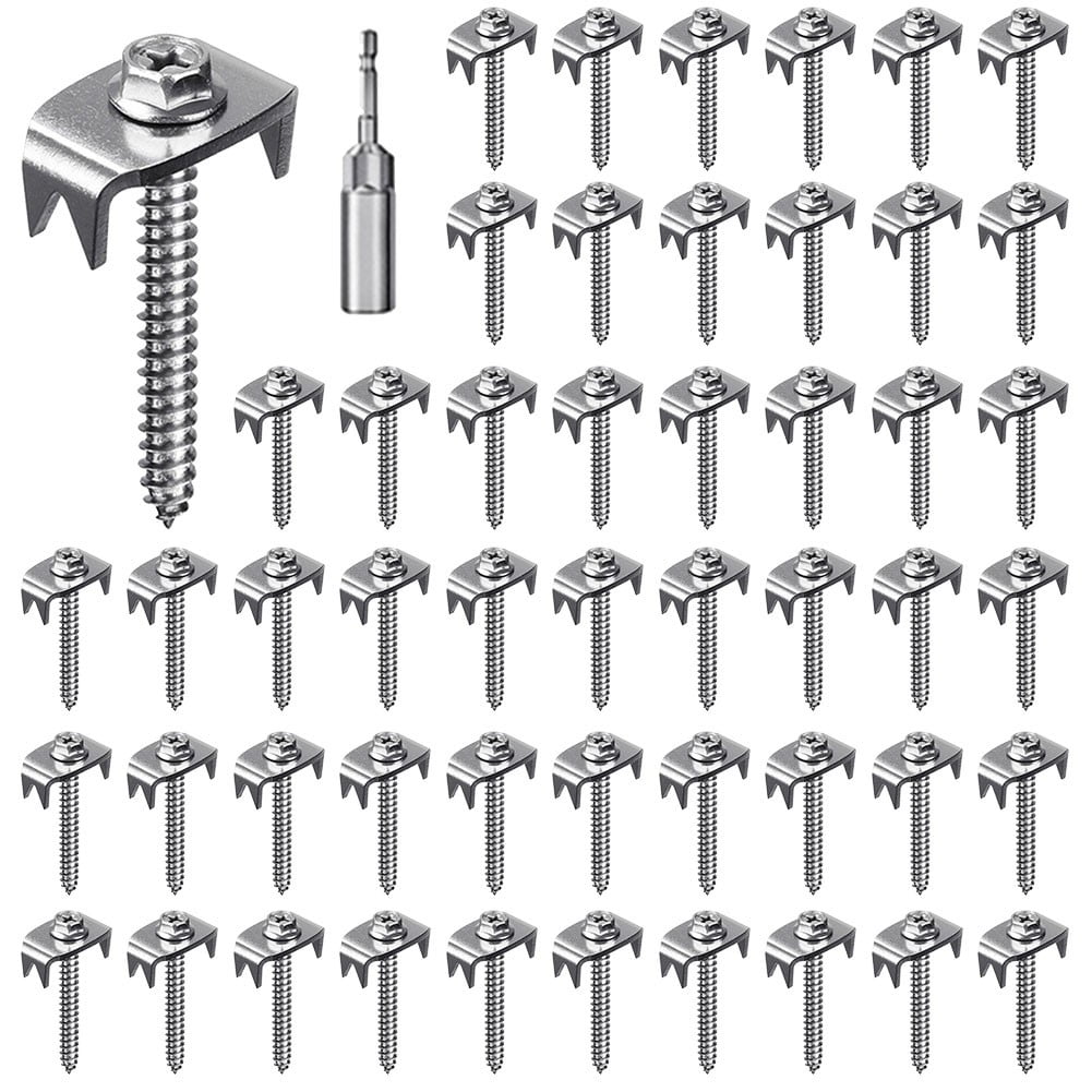Fence Fasteners Stainless Steel Fence Nails Sturdy For Barbed Wire ...