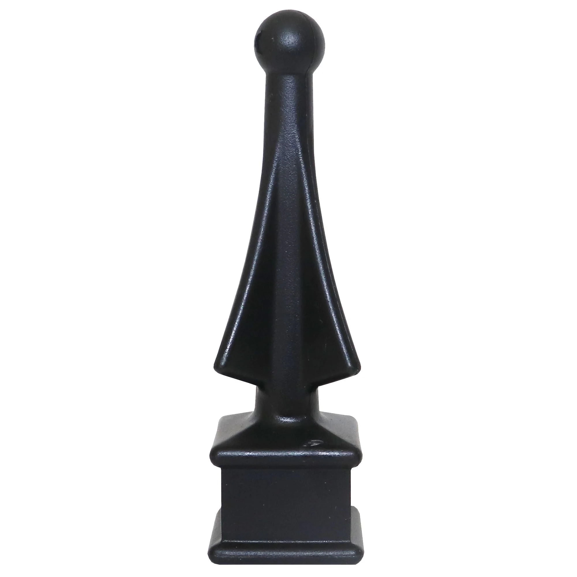 Fence Finials Easy-Tap Installation, High-Impact Polypropylene Four ...