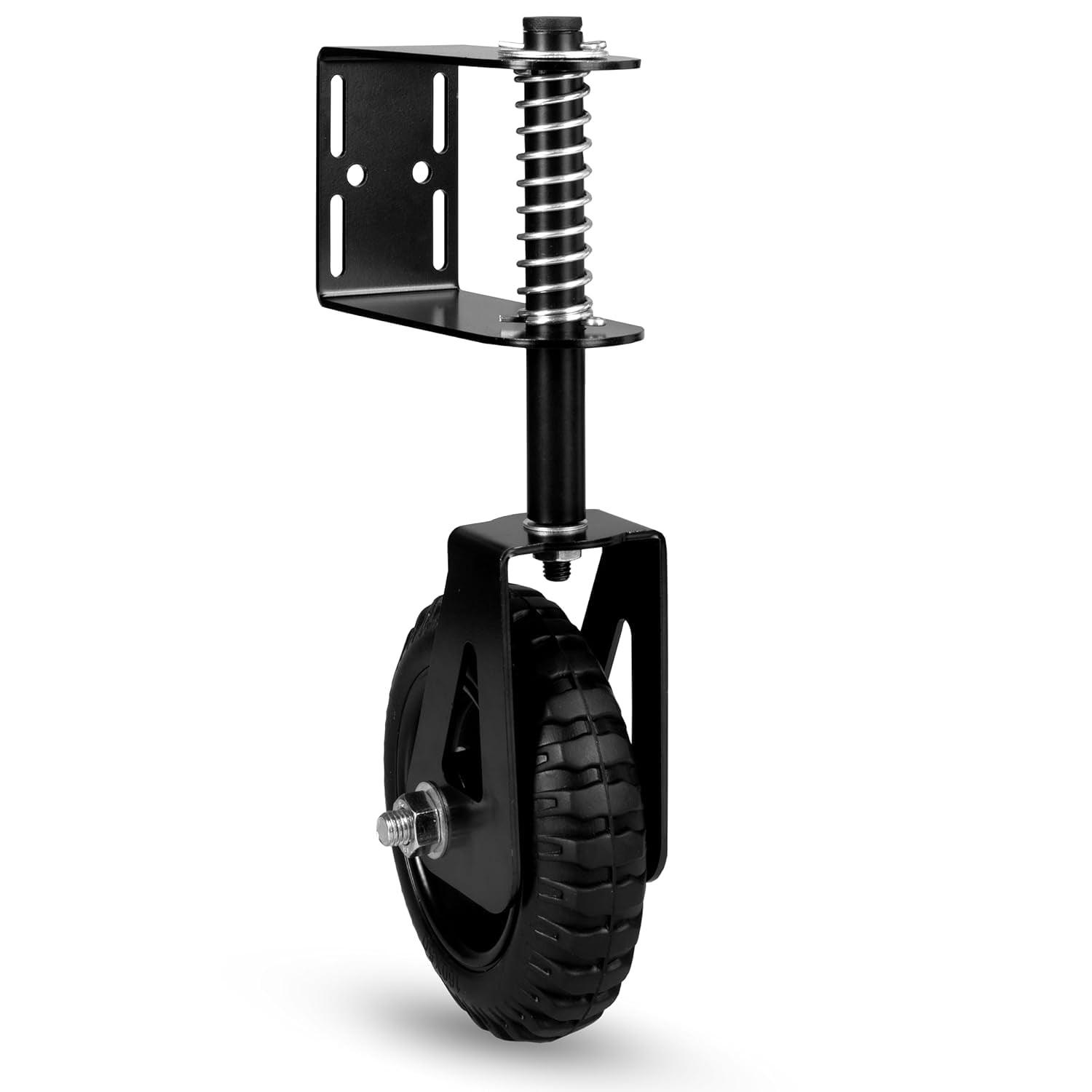 The Fence Gate Wheel - 6 Inch Swivel Mount Gate Wheels for Wooden or ...