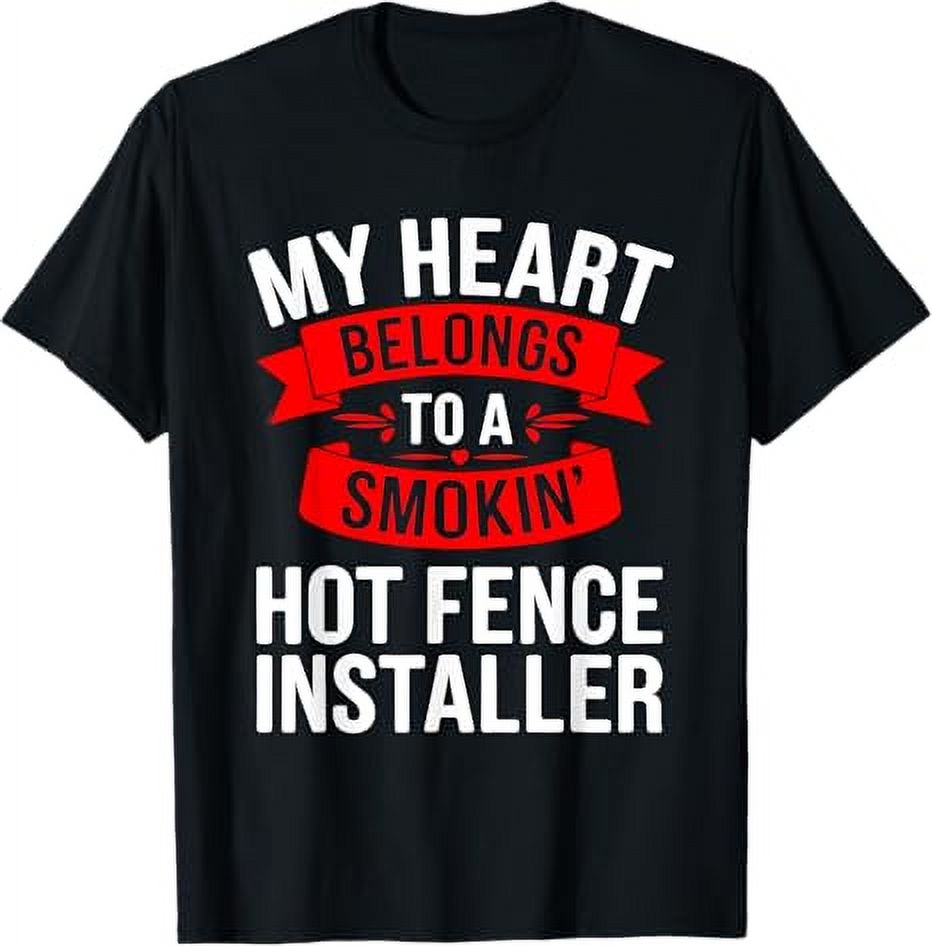 Fence Installer Fence Erector Fence Builder T-Shirt - Walmart.com