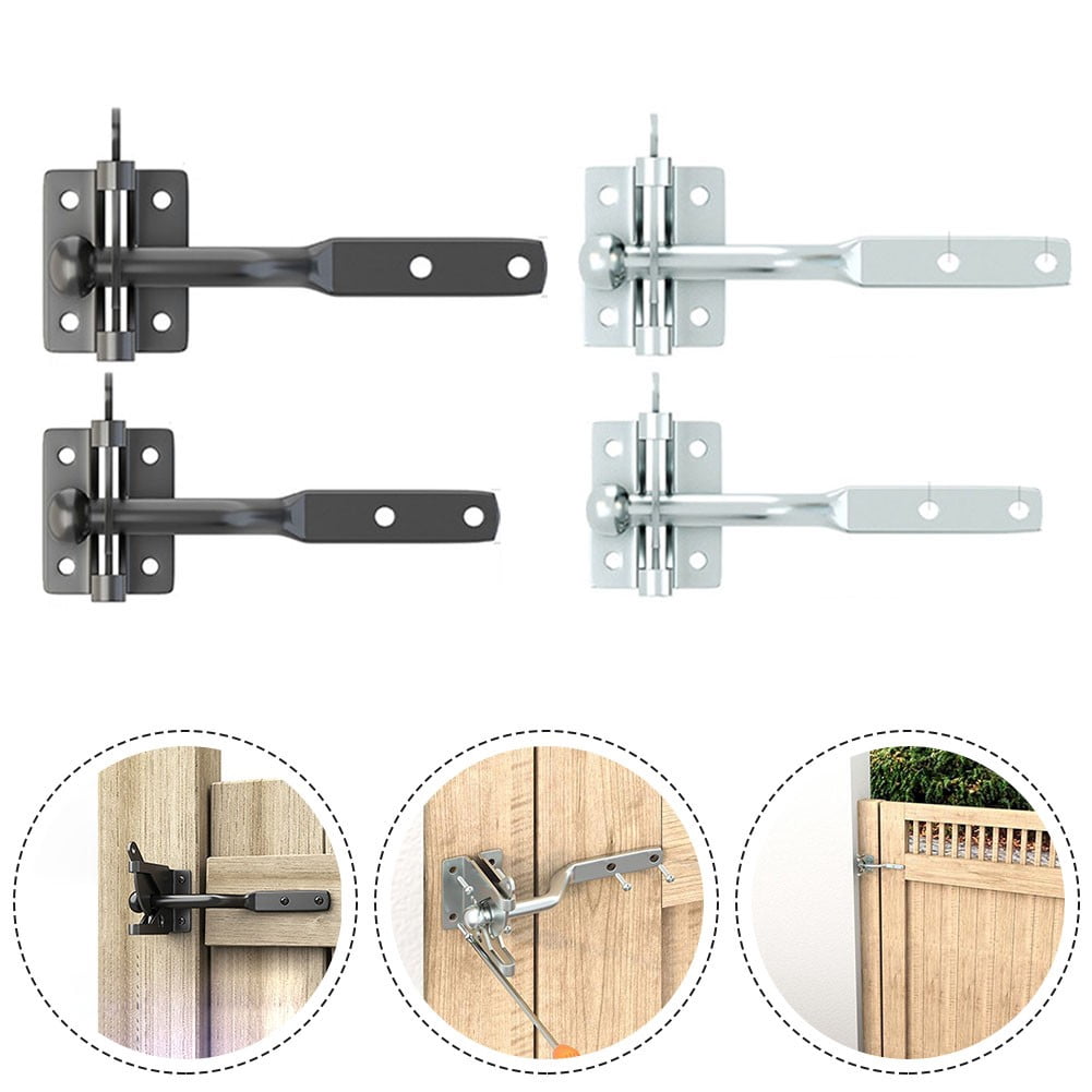 Fence Latch Lock 144mm/116mm Carbon Steel for Fence Latch Outdoor ...