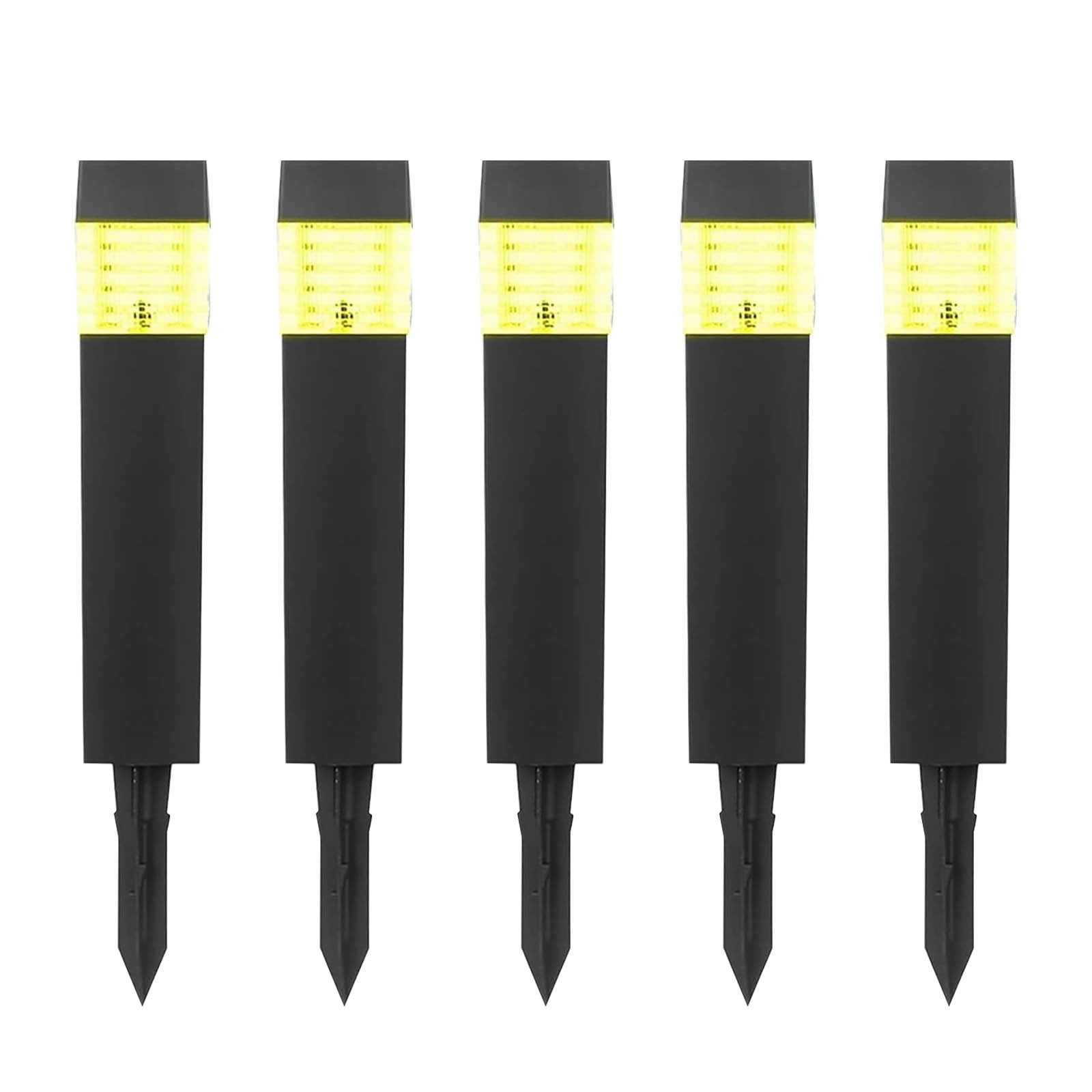 Fence Lights Solar Powe Bright Fence Lights Battery Powe String of ...