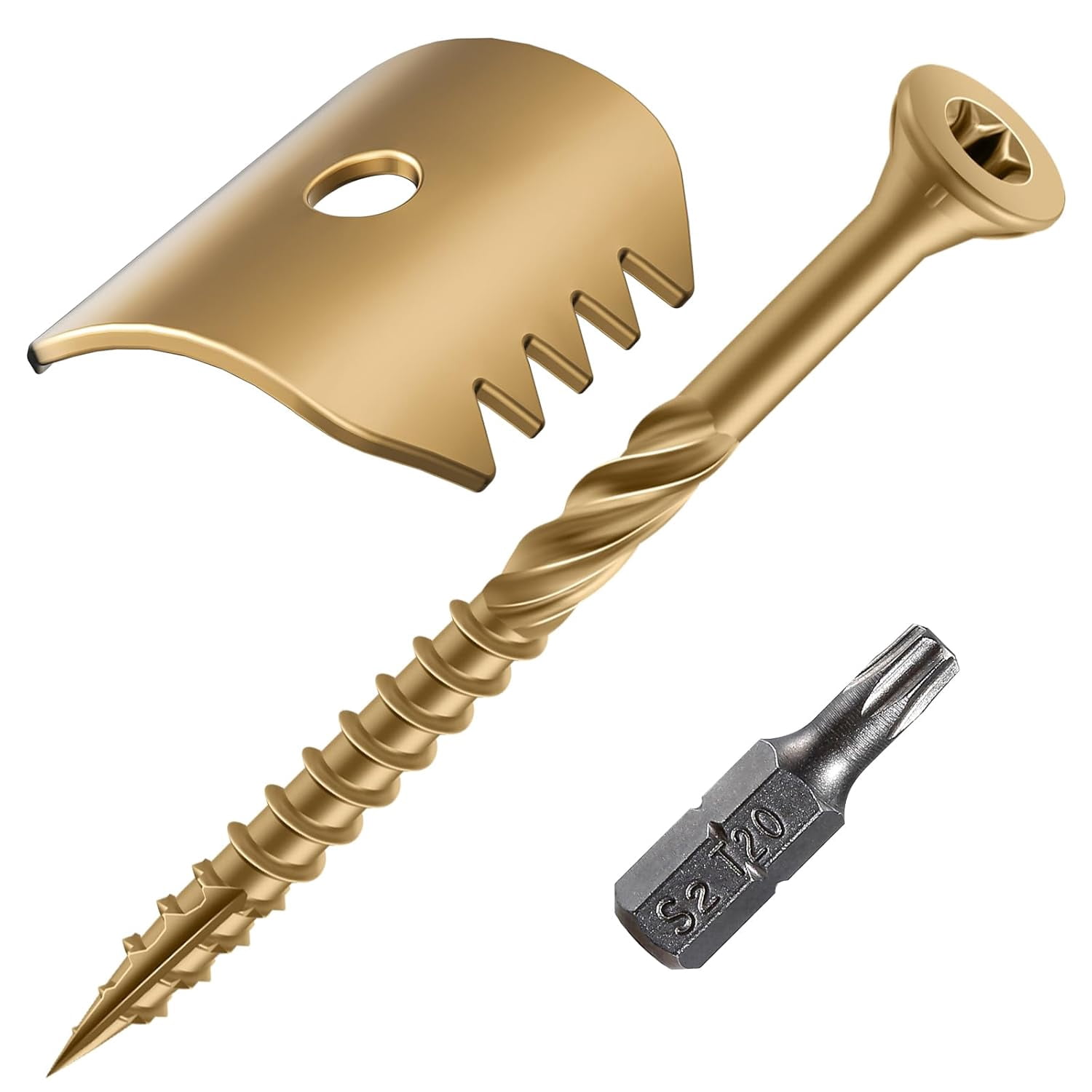 Fence Nail Fastener,1-5/8" Inch50PCS Rust Resistant, External epoxy ...