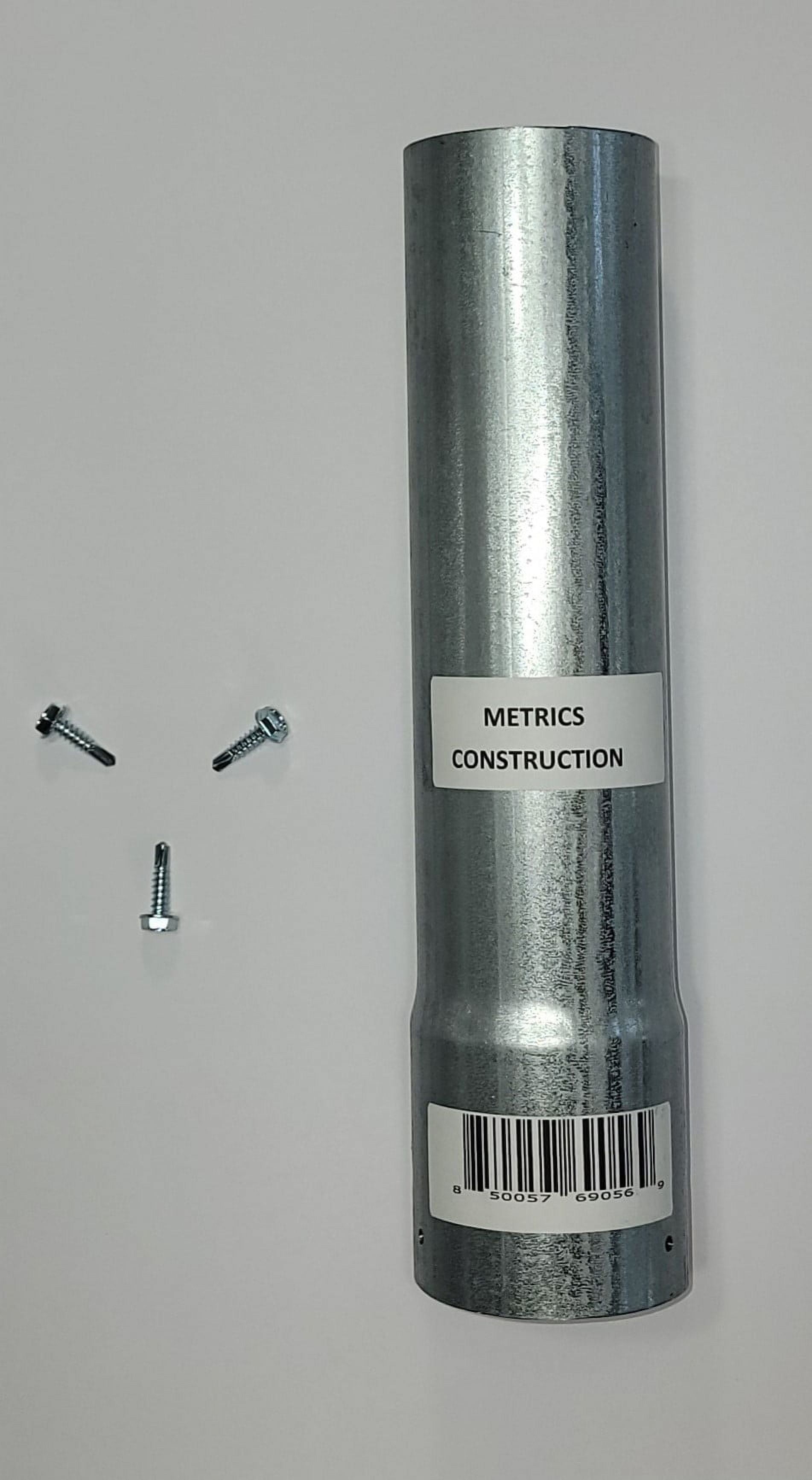 "Walmart Steel Fence Post Extender 1-5/8"", 1-7/8"", 2-3/8"" for 36 ...