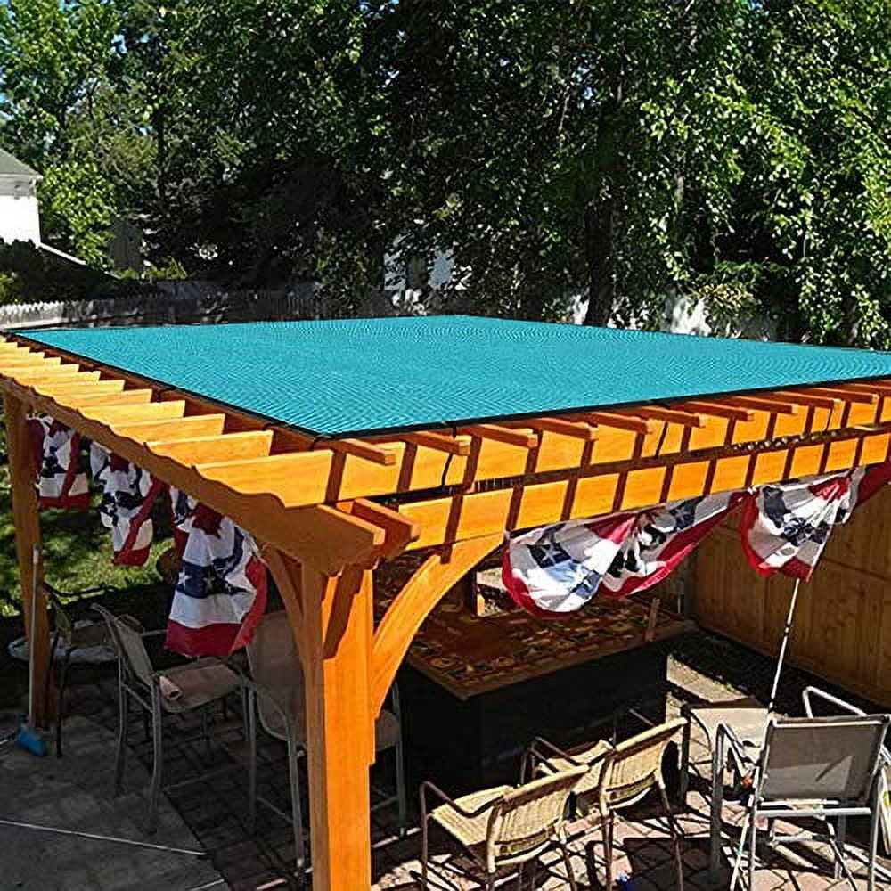 Fence Privacy Screen 15' x 9' Heavy Duty Windscreen Fencing Mesh Fabric ...