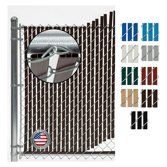 Fence Source Double-Double Bottom Locking Privacy Fence Slat (9 Colors ...