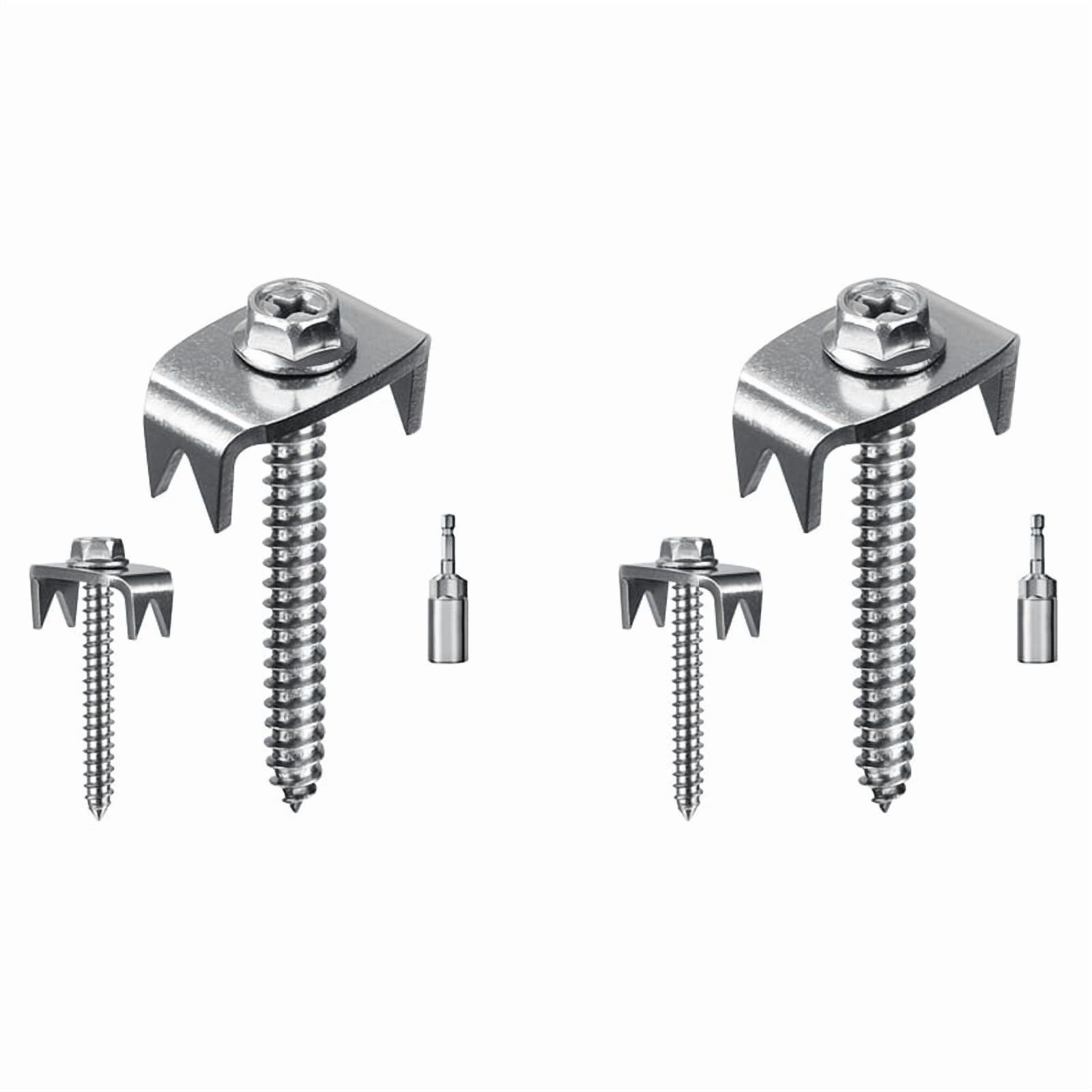 Fence Staples,Fence Nails for Softwood, Reusable Wire Fence Staples ...