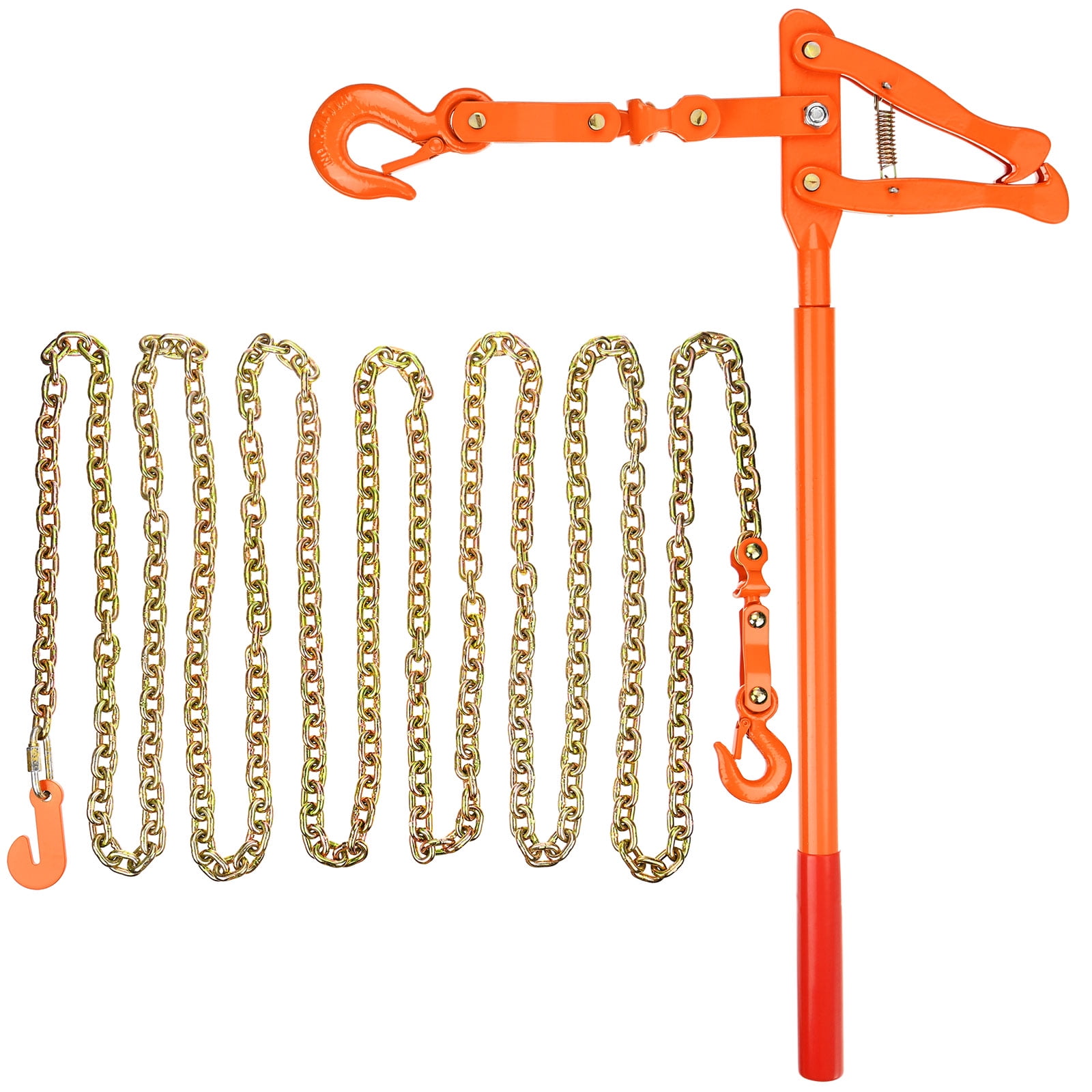 Fence Stretcher Tool with 19.7FT Chain, Capacity 2200 LBS Barbed Wire ...
