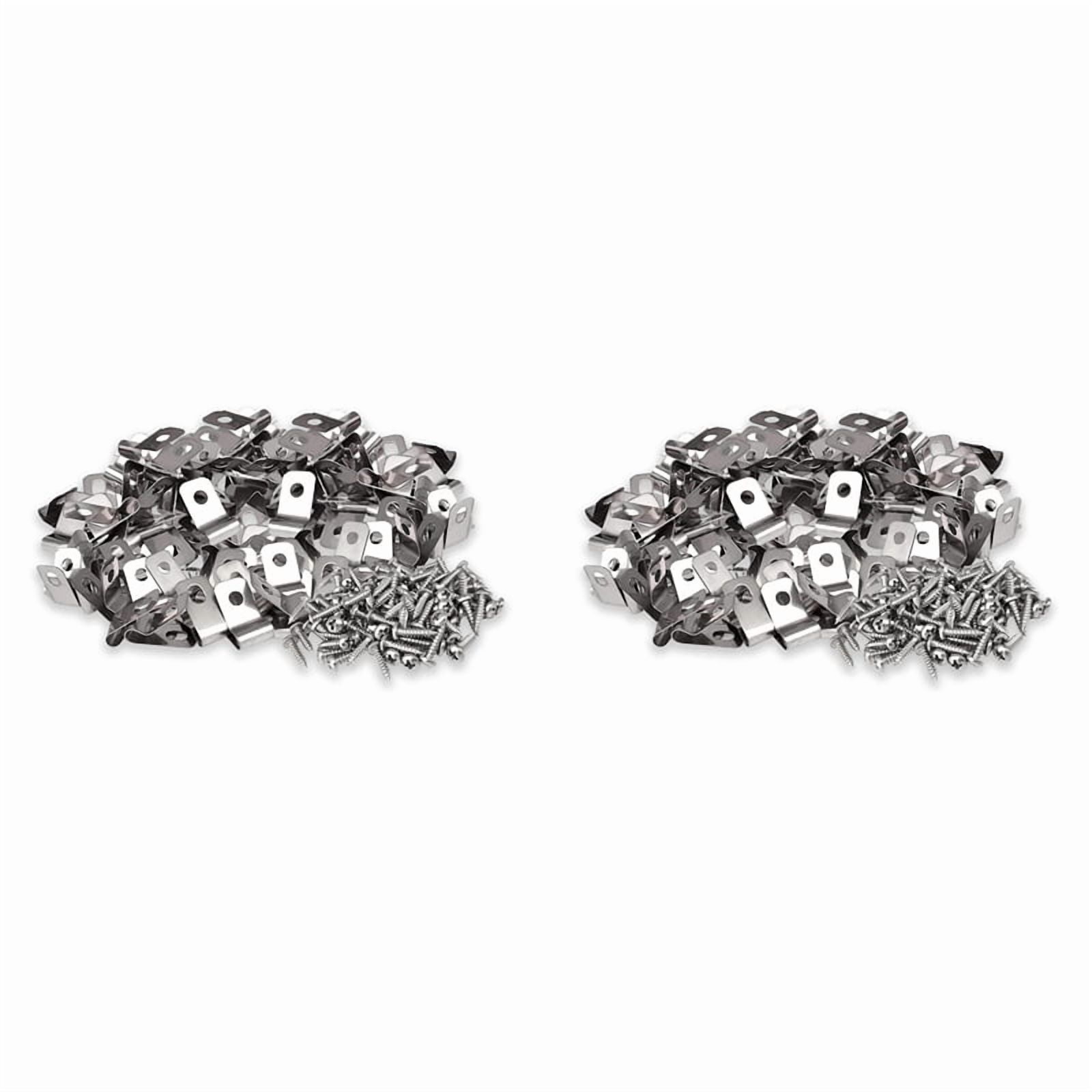 Fence Wire Clips Agricultural Fencing Mounting Clips, Stainless Steel ...