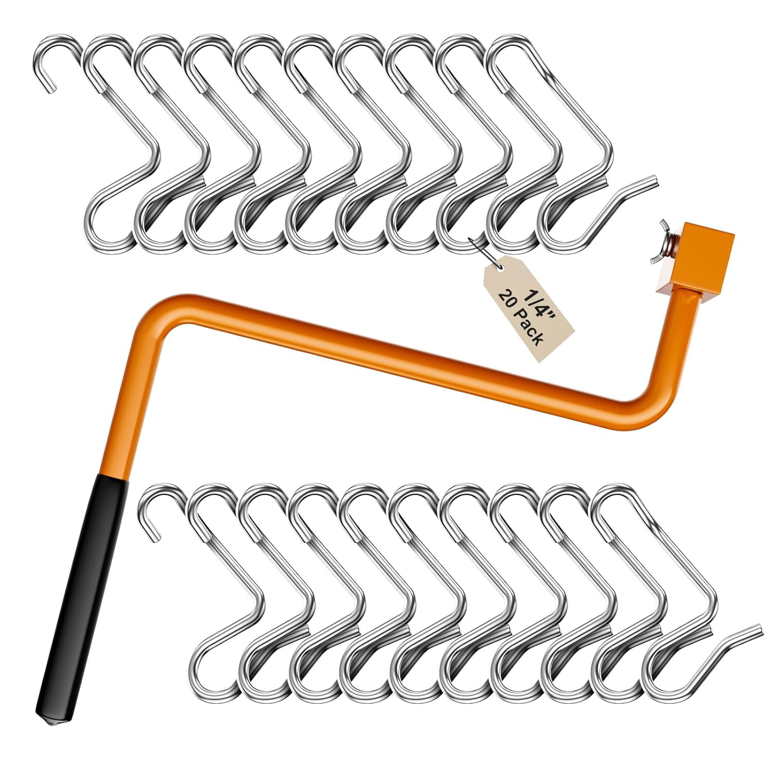 Fence Wire Tightener, 20PCS 6mm Barb Wire Fencing with Tighteners ...