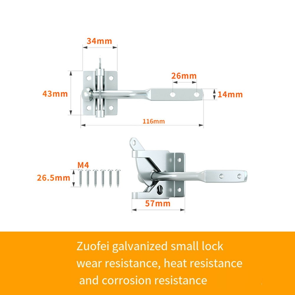 Fence latch door lock fence latch fence pet lock farm fence lock buckle ...