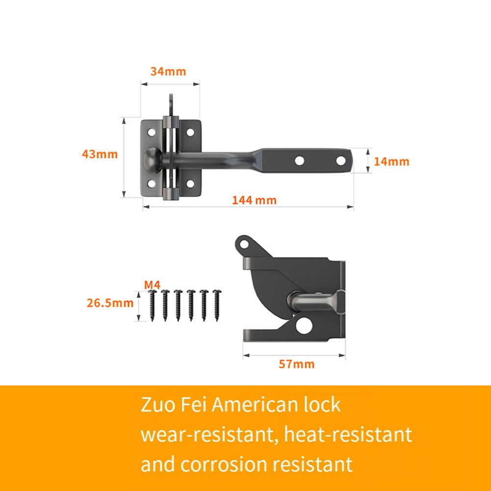 Fence latch door lock fence latch fence pet lock farm fence lock buckle ...