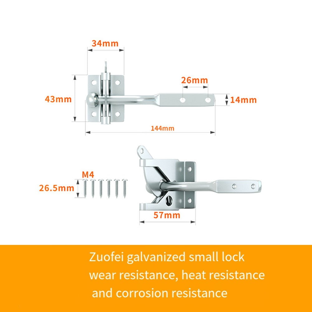 Fence latch door lock fence latch fence pet lock farm fence lock buckle ...