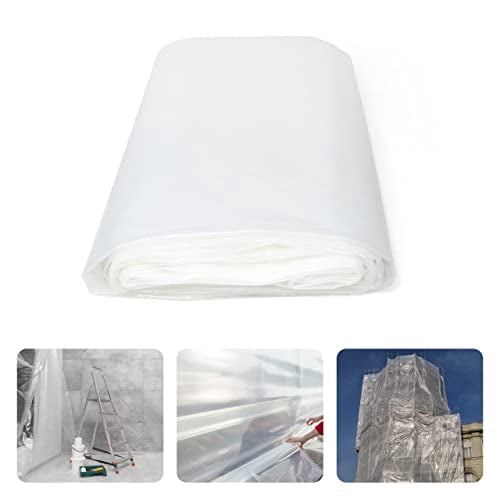 Fencer Heavy-Duty Vapor Barrier Plastic Sheeting - Clear 6 mil ...