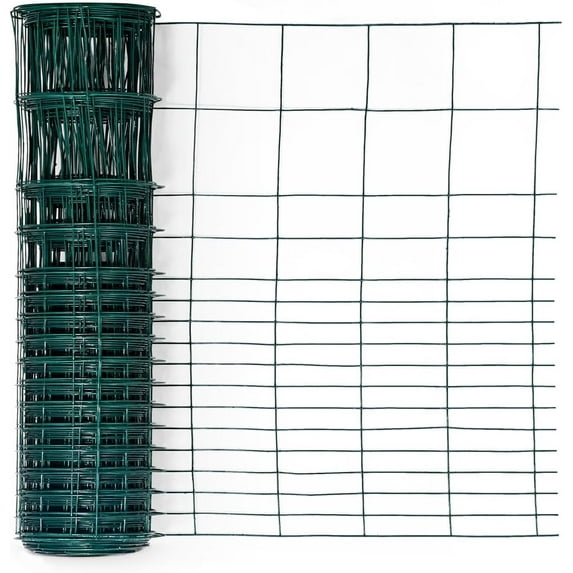 Fencer Wire 16 Gauge Green Vinyl Coated Rabbit Guard Fence, Poultry ...