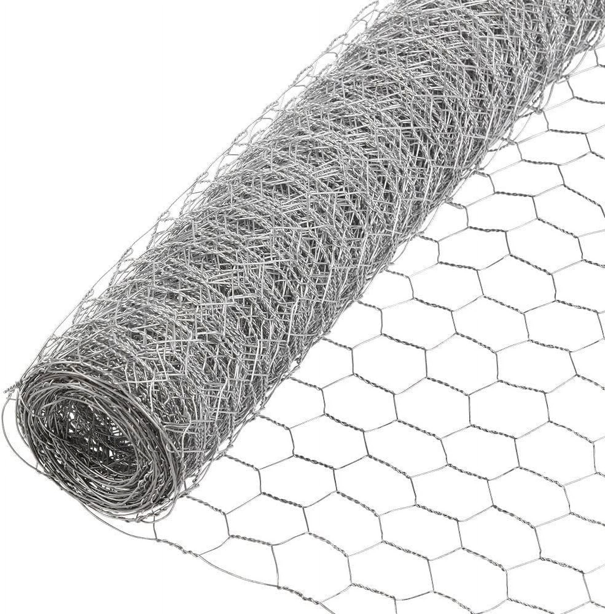 Fencer Wire 20 Gauge Galvanized Poultry Hex Netting with 2 inch Mesh ...