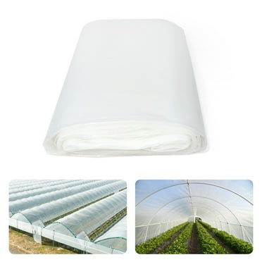 Farm Plastic Supply - White Greenhouse Plastic Sheeting - 6 mil - (25' x 8') - 4 Year UV ...