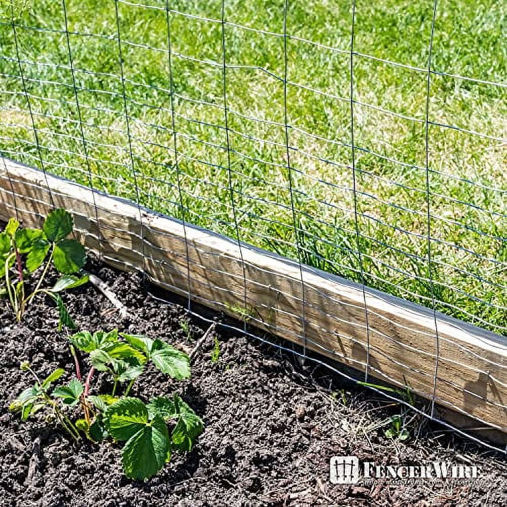 Fencer Wire Rabbit Guard Fence, 16 Gauge Galvanized Welded Wire Fence ...