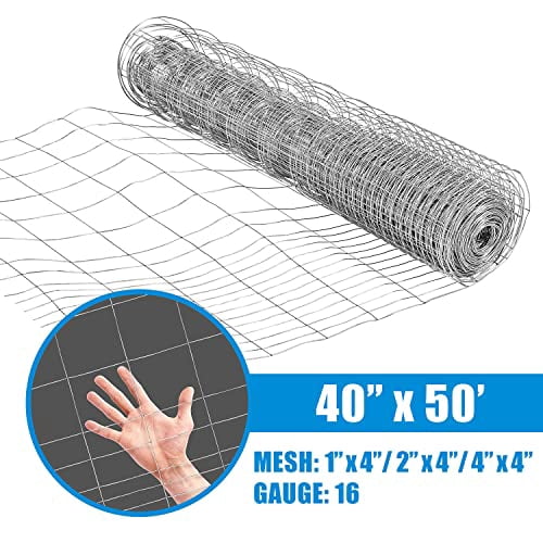 Fencer Wire Rabbit Guard Fence, 16 Gauge Galvanized Welded Wire Fence ...