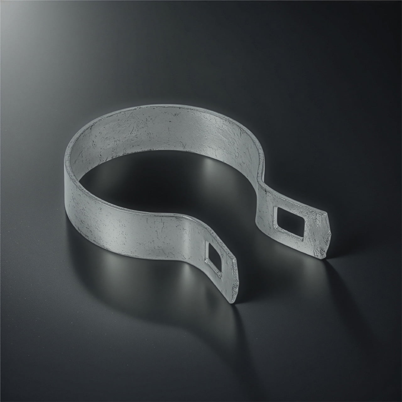 Fencer Wire Silver Galvanized Brace Band for 2-3/8" Outside Diameter ...