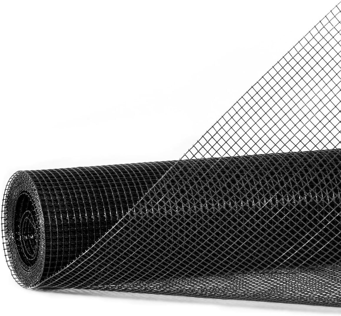 Fencer Wire Vinyl Coated 23 Gauge Welded Fence Wire Roll, Mesh Size 1/4 ...