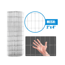 Fencer Wire Vinyl Coated 16 Gauge Welded Fence Wire Roll, Mesh Size 2 ...