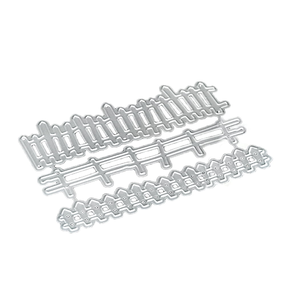 Fences Cutting Dies for Photo Card Making Die Cuts Embossing Stencils ...
