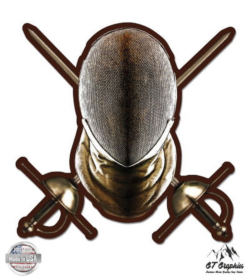 Fencing - 12" Vinyl Sticker Waterproof Decal - Walmart.com