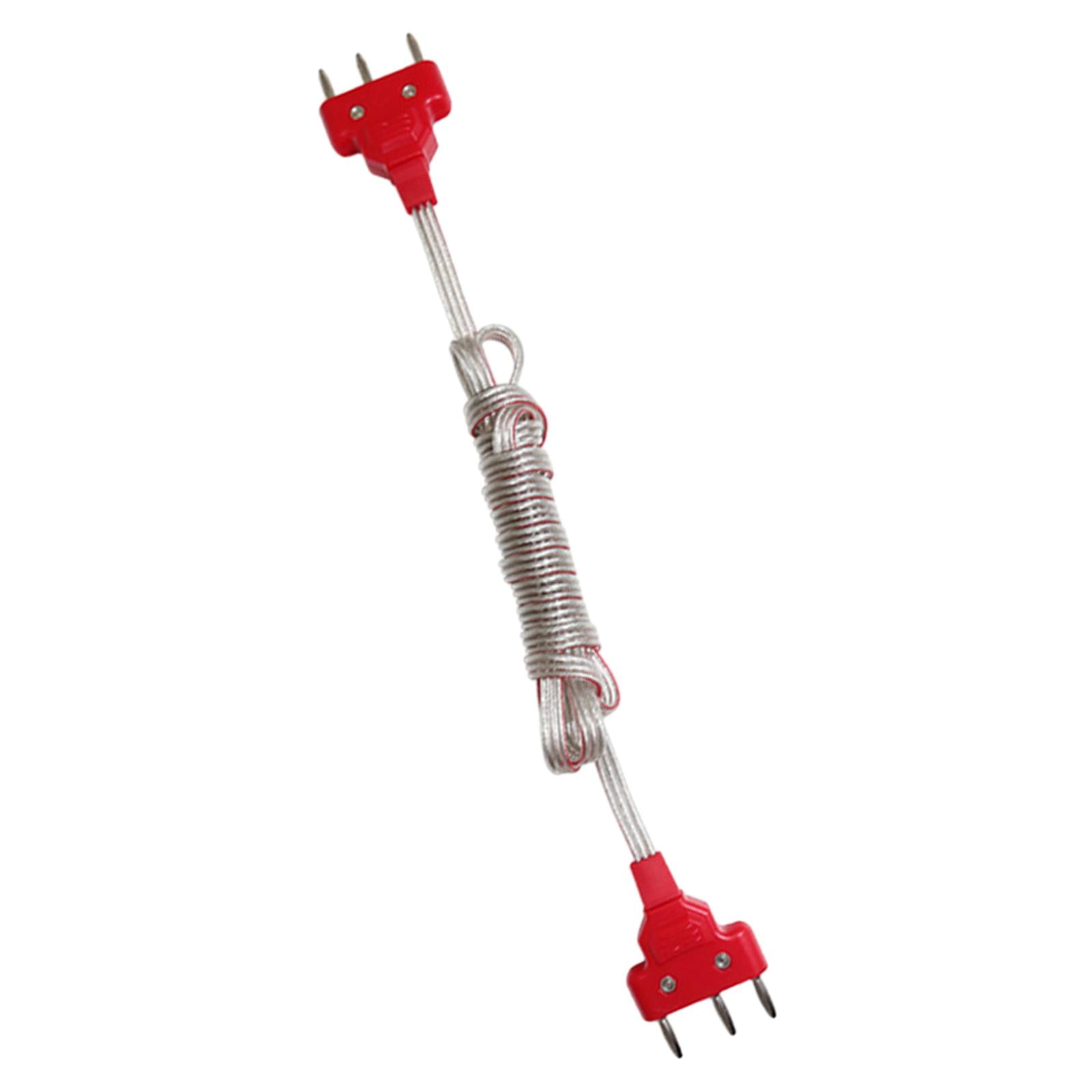 Fencing Conductive Wire Portable Pin Plug Simple Using Clear Wire ...