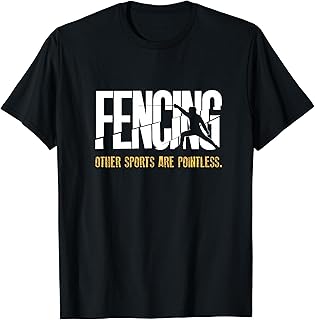 Fencing Other Sports Are Pointless Fencer Epee Fencing T-Shirt ...
