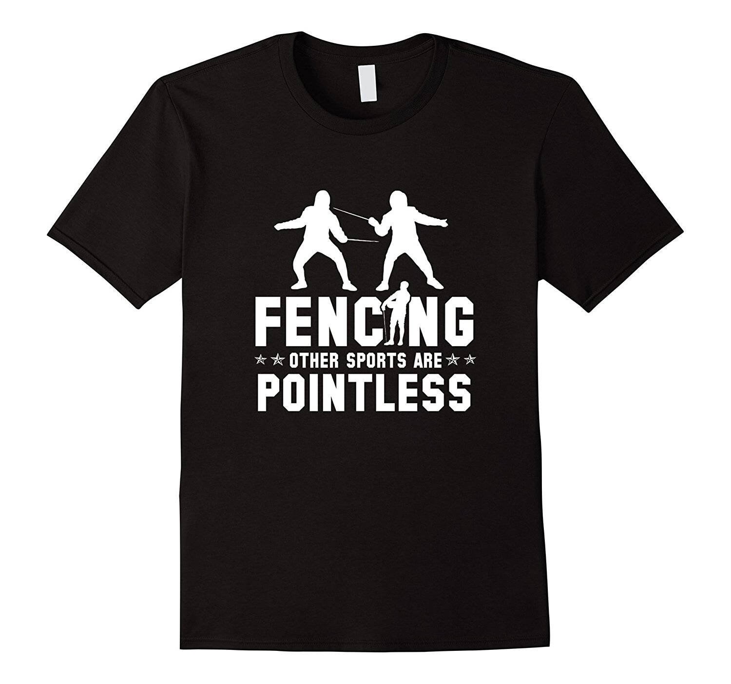 Fencing Other Sports Are Pointless - Fencing Shirt - Pun Shirt - Fencer ...