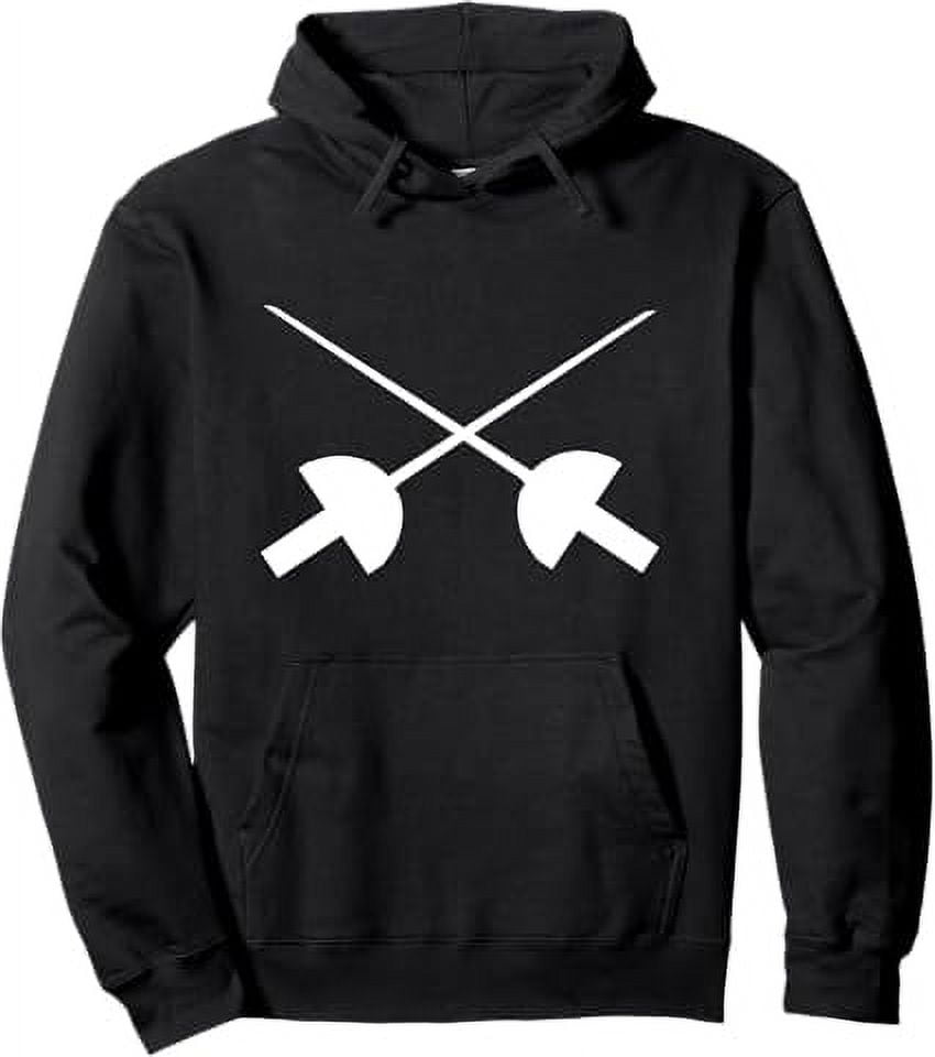 Fencing Saber Epee Fence Pullover Hoodie - Walmart.com