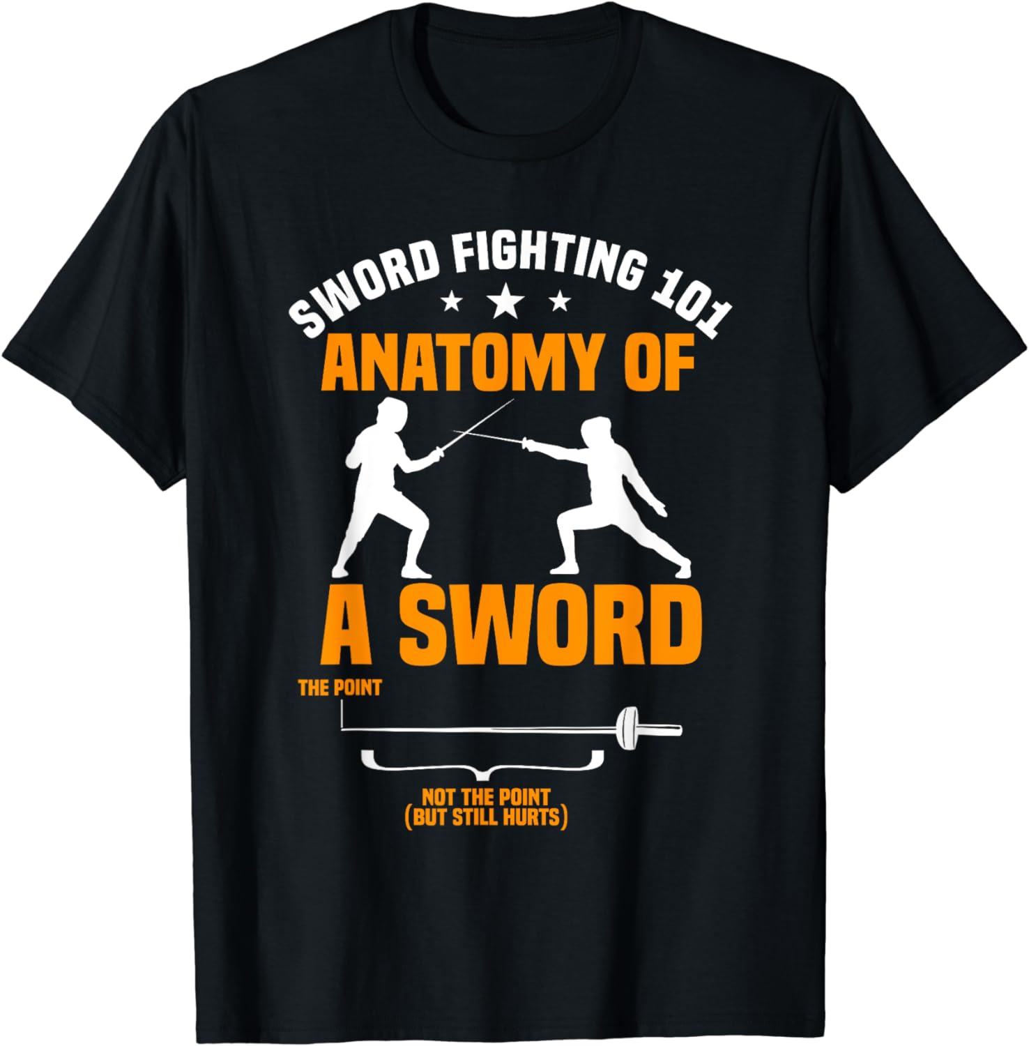 Fencing Sword Fighting Combat Sport Fence Foil Epee Sabre T-Shirt ...