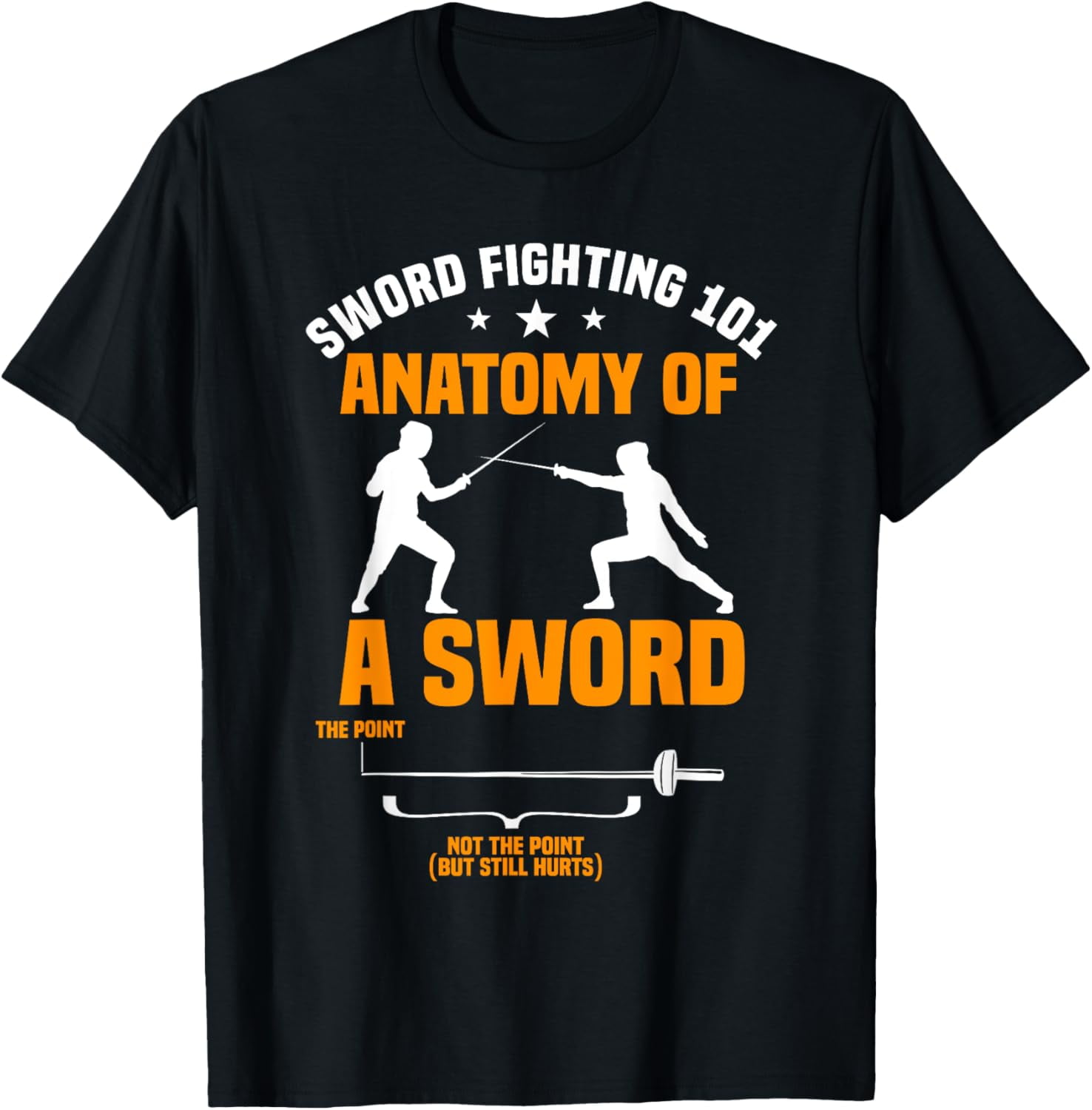 Fencing Sword Fighting Combat Sport Fence Foil Epee Sabre T-Shirt ...