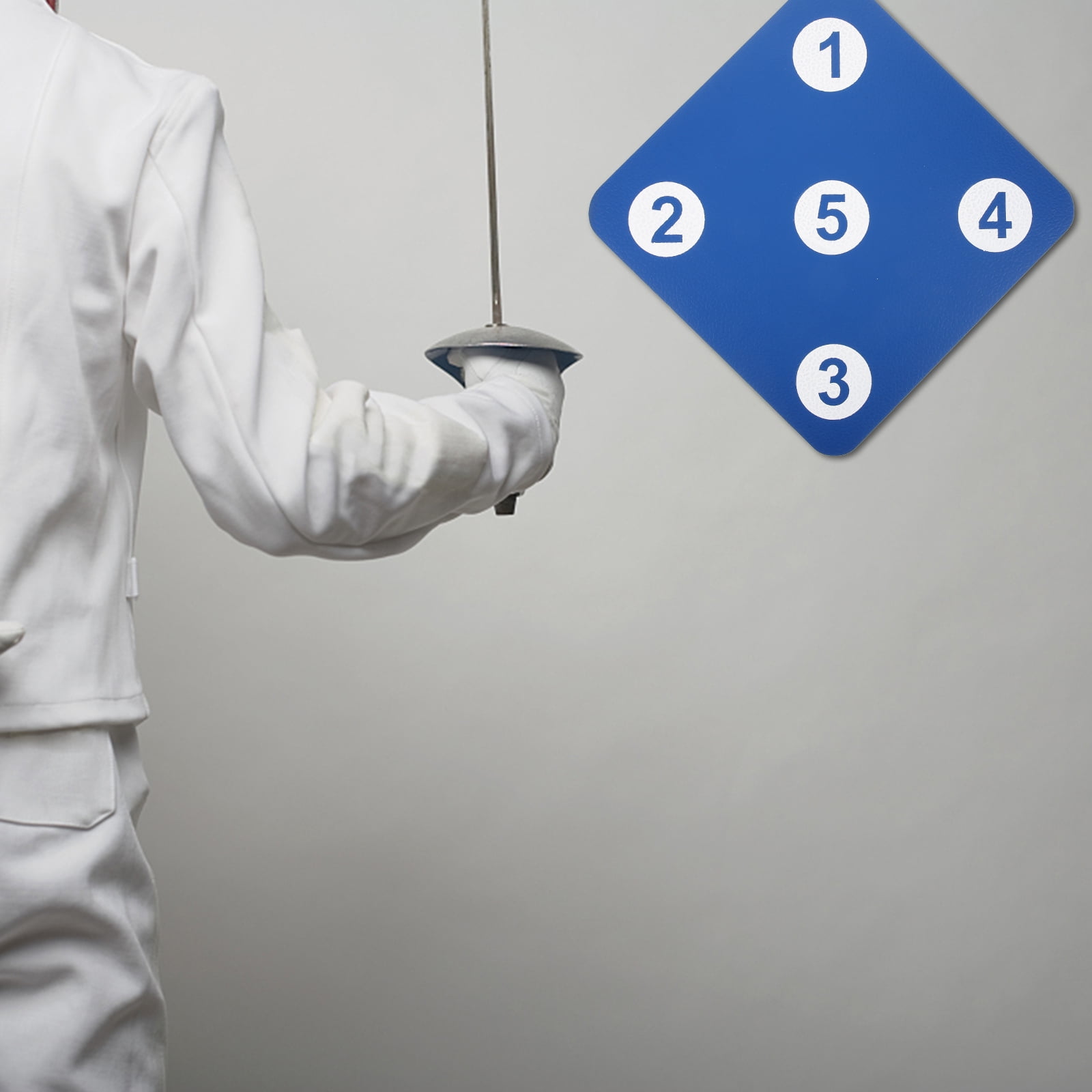 PENIKOKO Fencers Fencing Target Dark Blue 1Set 13X13X0.2In - Walmart.com