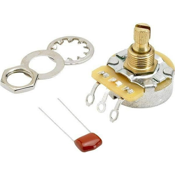 Fender 250K No Load Split Shaft Potentiometer - Walmart.com