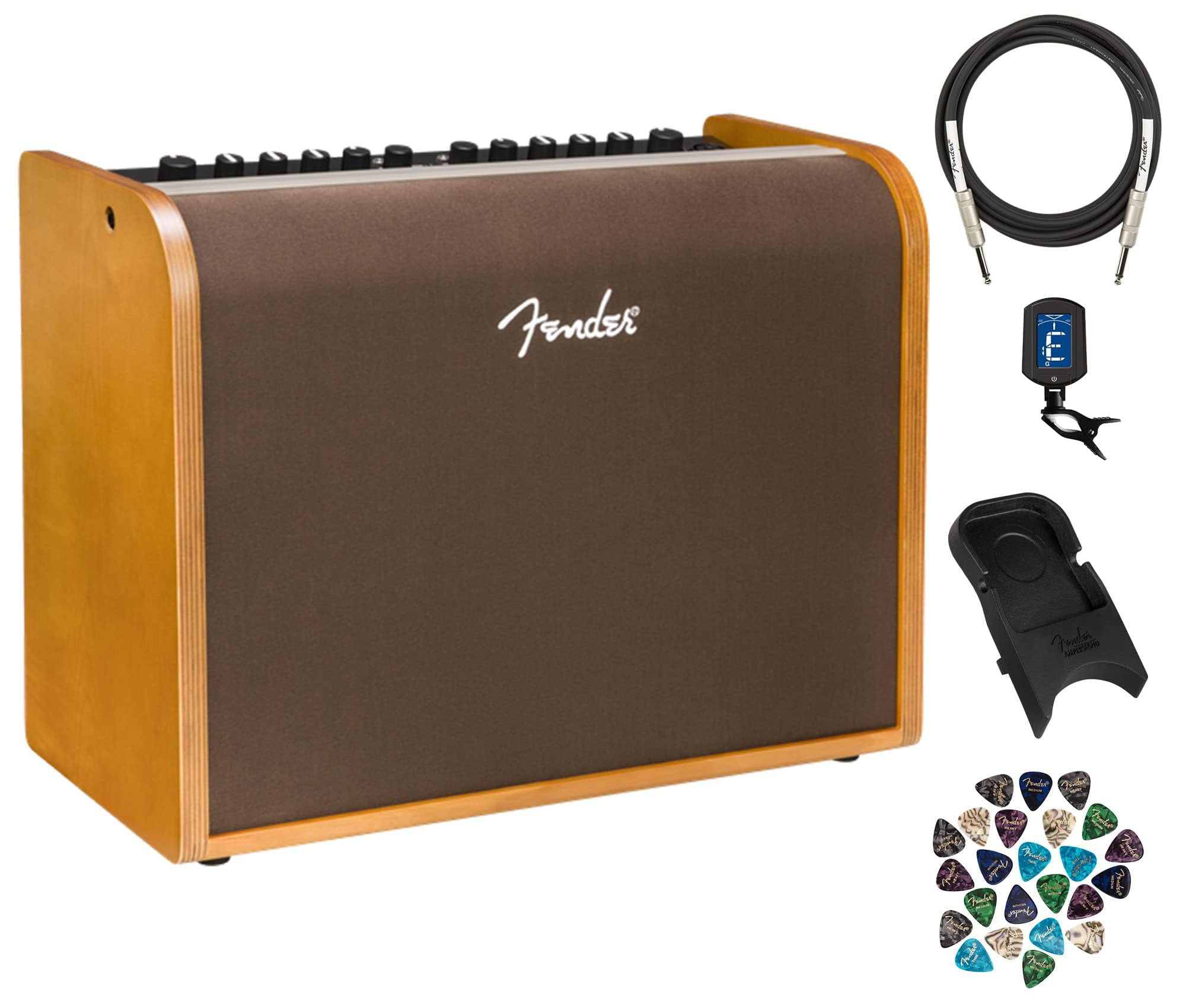 Fender Acoustic 100 Acoustic Guitar Amplifier - Natural Blonde w ...